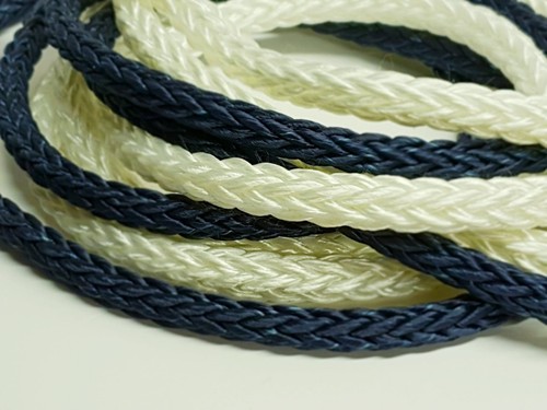 12 Strand Mooring Rope Polyester Polyolefin Mix 12mm 14mm 16mm Strong ...