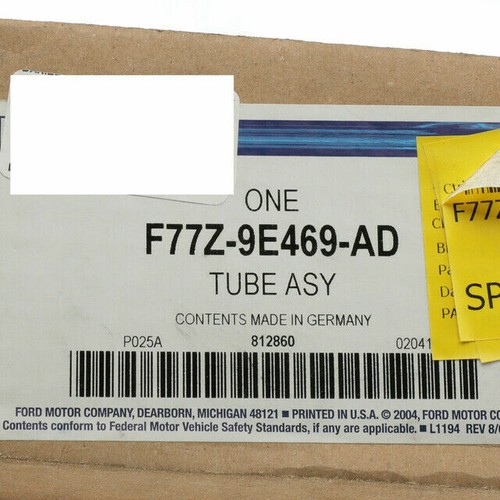 Genuine Ford Egr Tube F77Z-9E469-AD | eBay