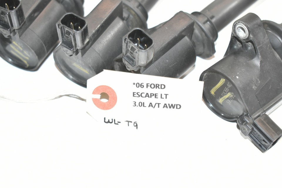 01-08 Ford Escape Ignition Coil 3.0L 02 03 04 05 06 07 1L8E-12A366-AC ...