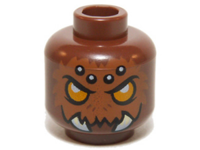 LEGO 3626cpb1081 CHIMA Sparratus Minifigure, Head Alien Chima Spider ...