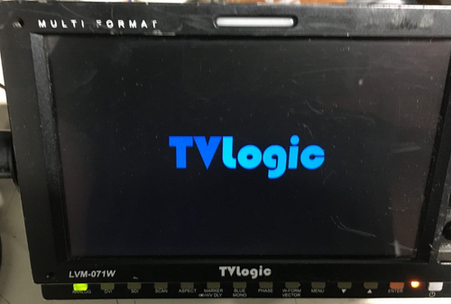TV Logic LVM-071W Multi Format 7" Monitor with power supply (Please Read) | eBay