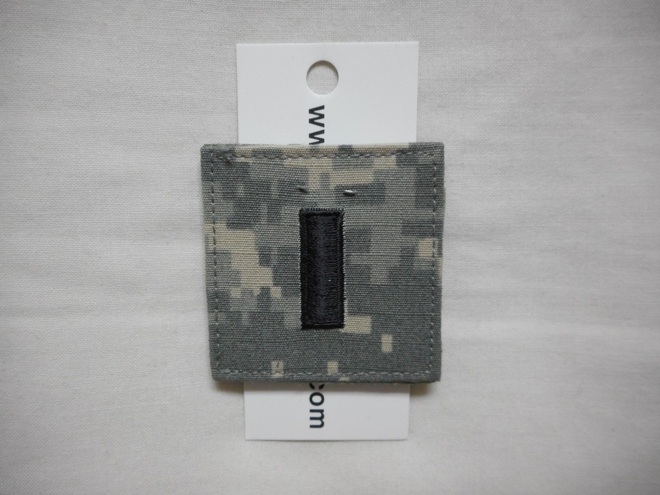 ACU DIGITAL UNIFORM OFFICER RANK WITH FASTENER | eBay