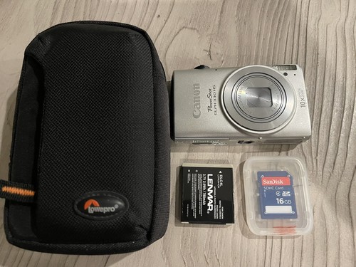 Canon PowerShot ELPH 330 HS / IXUS 255 HS 12.1MP Digital Camera - (READ ...