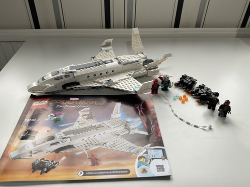 LEGO Marvel Spider-Man Far From Home Stark Jet & The Drone Attack ...