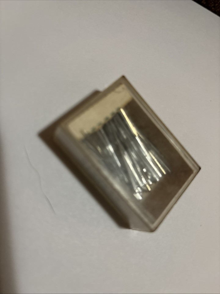 Vintage Singer Sewing Needles Box of 45 sz 12 Simanco Great Britain ...