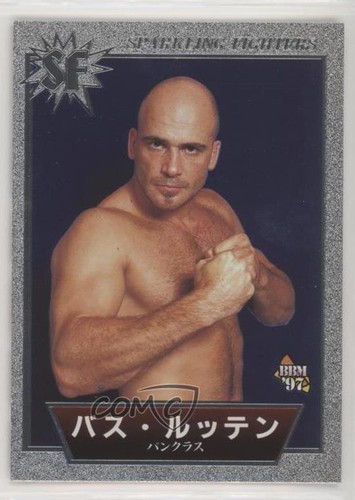1997 BBM Pro Wrestling Sparkling Fighters Bas Rutten #SF76 | eBay UK