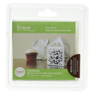 CRICUT *FANCY BOXES* CARTRIDGE *NEW* ALL OCCASION GIFT PARTY DECOR ...