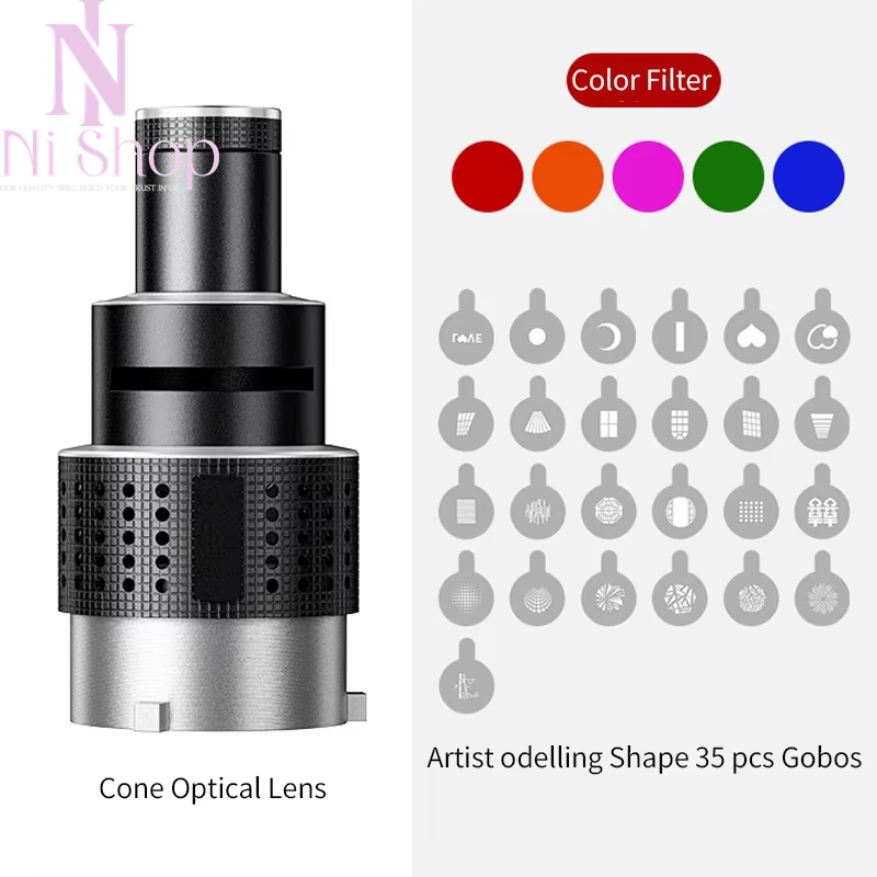 Focalized Optical Snoot Bowens Mount Lighting Effects for Studio ...