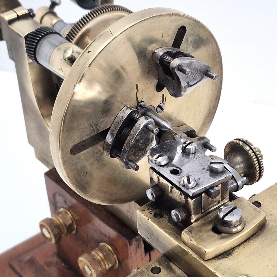 Antique Watchmakers lathe BURIN FIXE 19th century. Good condition | eBay