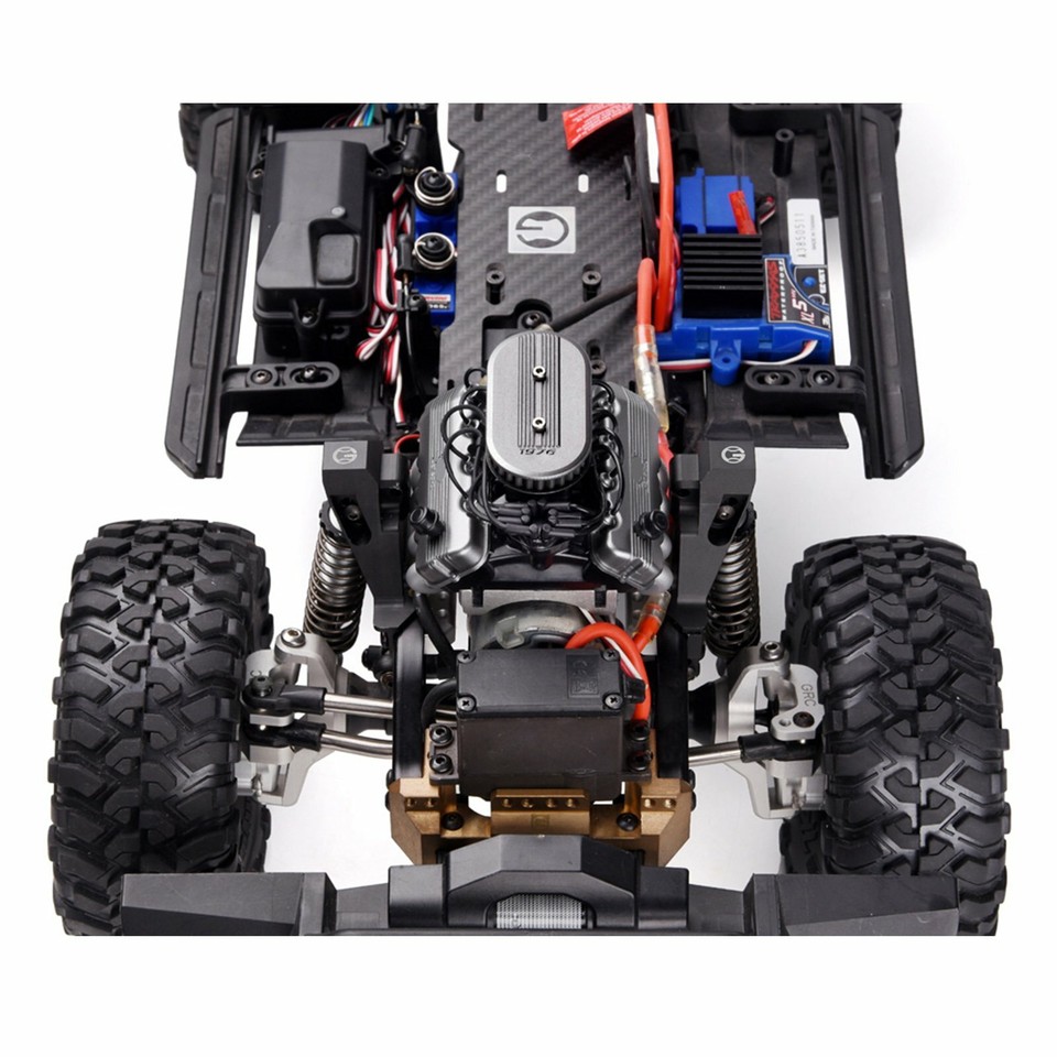 Simulation F76 GRC V8 Engine Motor Fan Radiator Kits For 1/10 RC ...