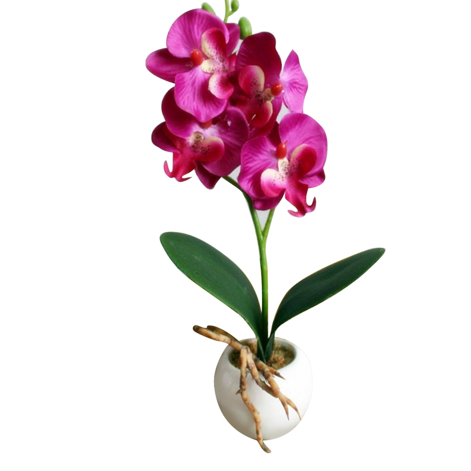 Artificial Flower Bonsai Four Flowers Natural-looking Four-headed ...