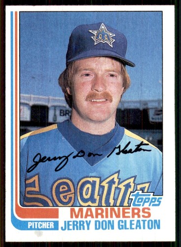 1982 Topps #371 Jerry Don Gleaton Seattle Mariners | eBay