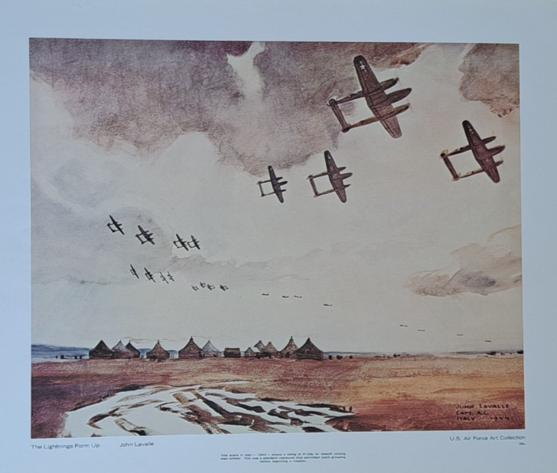 U.S. Air Force Print series #5 -12 prints 17” x 22” vintage 1969 Wright ...