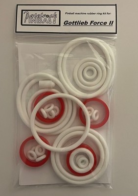 1981 Gottlieb Force II Pinball Machine Rubber Ring Kit | eBay
