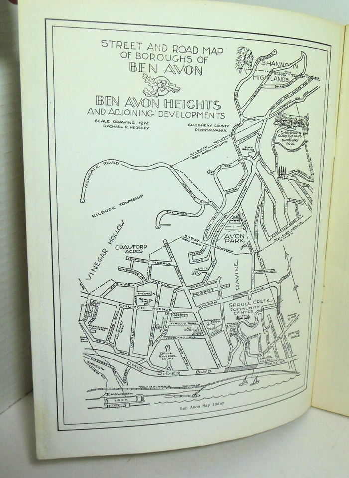 The History of BEN AVON Pennsylvania WITH SIGNED LETTER Mayor Maurice ...