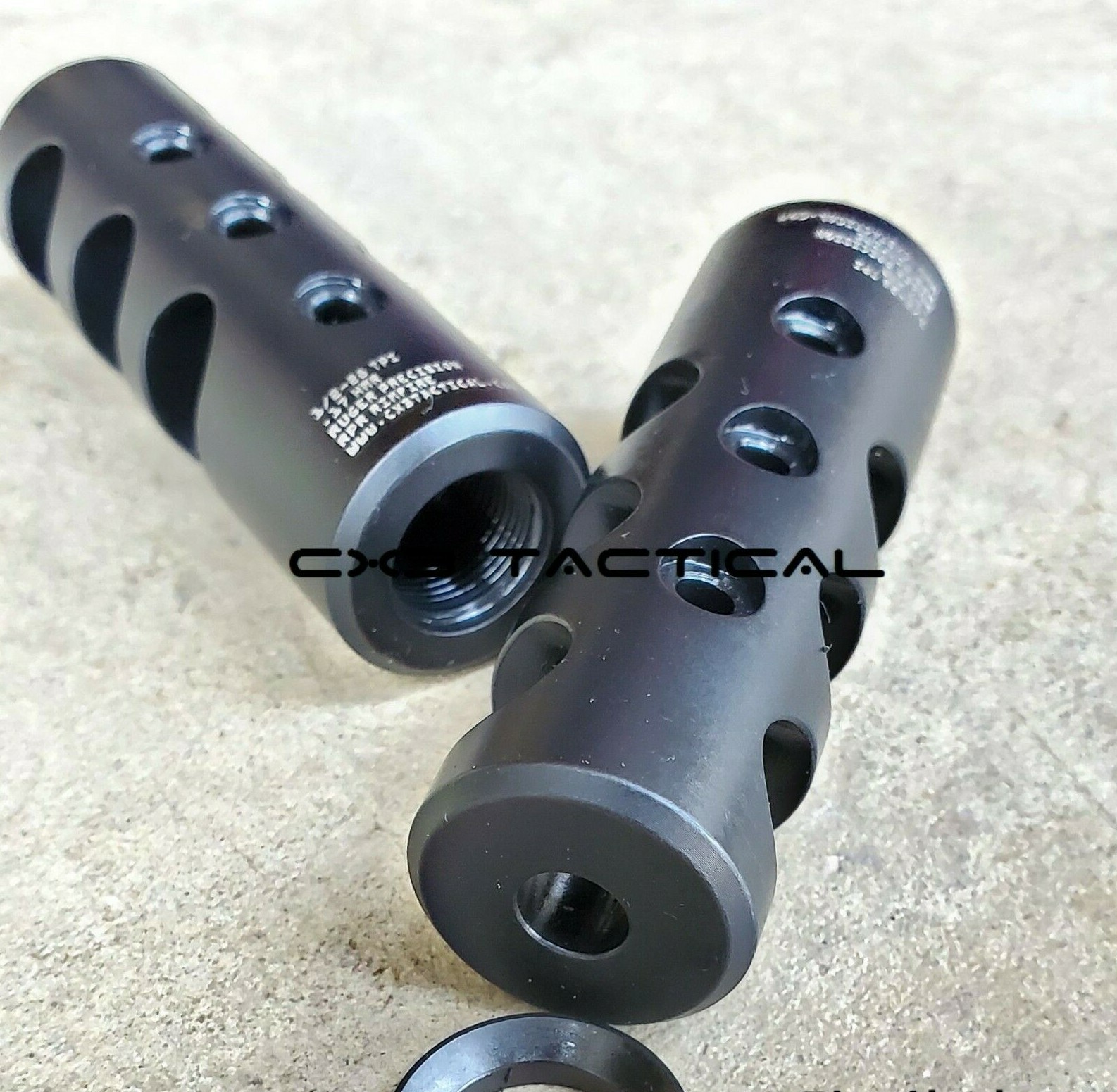 .17 HMR Muzzle Brake Compensator Ruger Precision Rimfire RPR .17 HMR 1/ ...