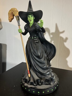 RARE 19" Ceramic Wicked Witch Statue | eBay