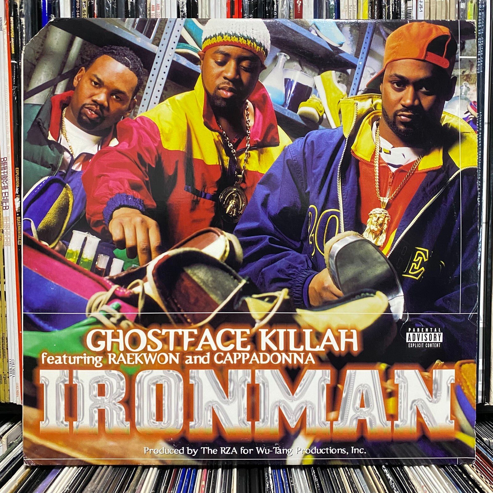 Ghostface Killah Ironman Logo