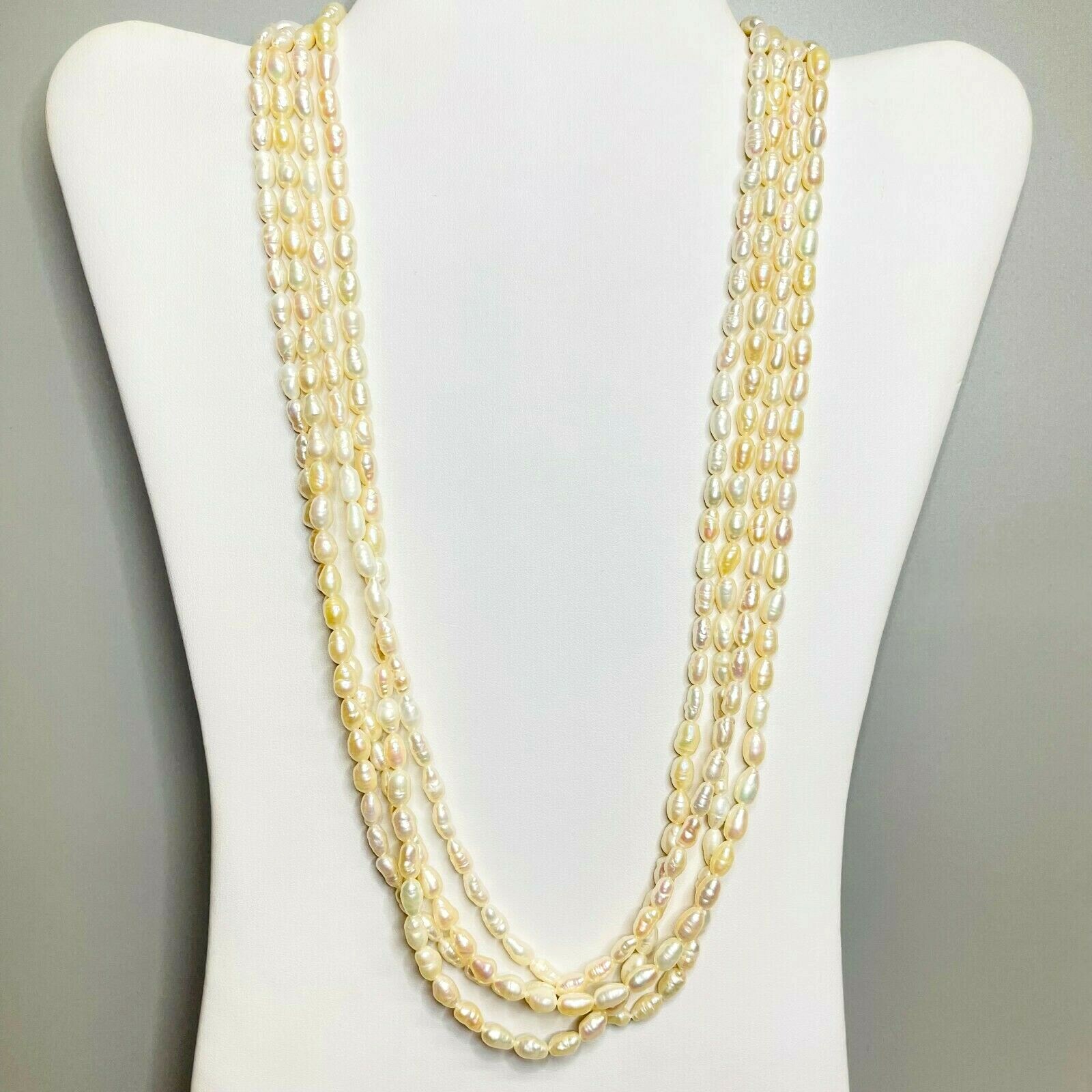 Vintage 14k Yellow Gold Asian-Inspired Clasp Quadrupl… - Gem