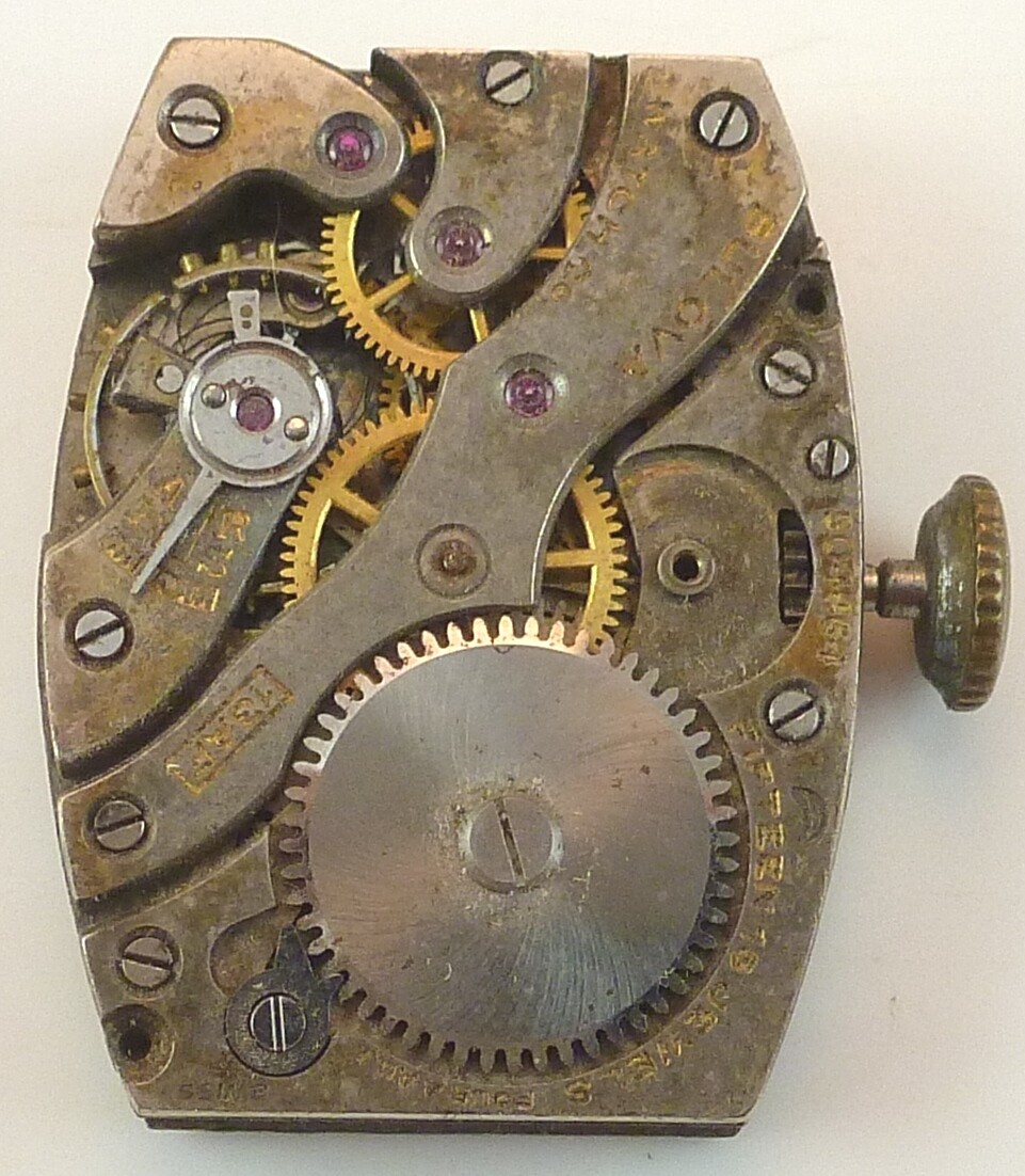 Bulova 13AF Partial Mechanical Watch Movement - Parts / Repair | eBay