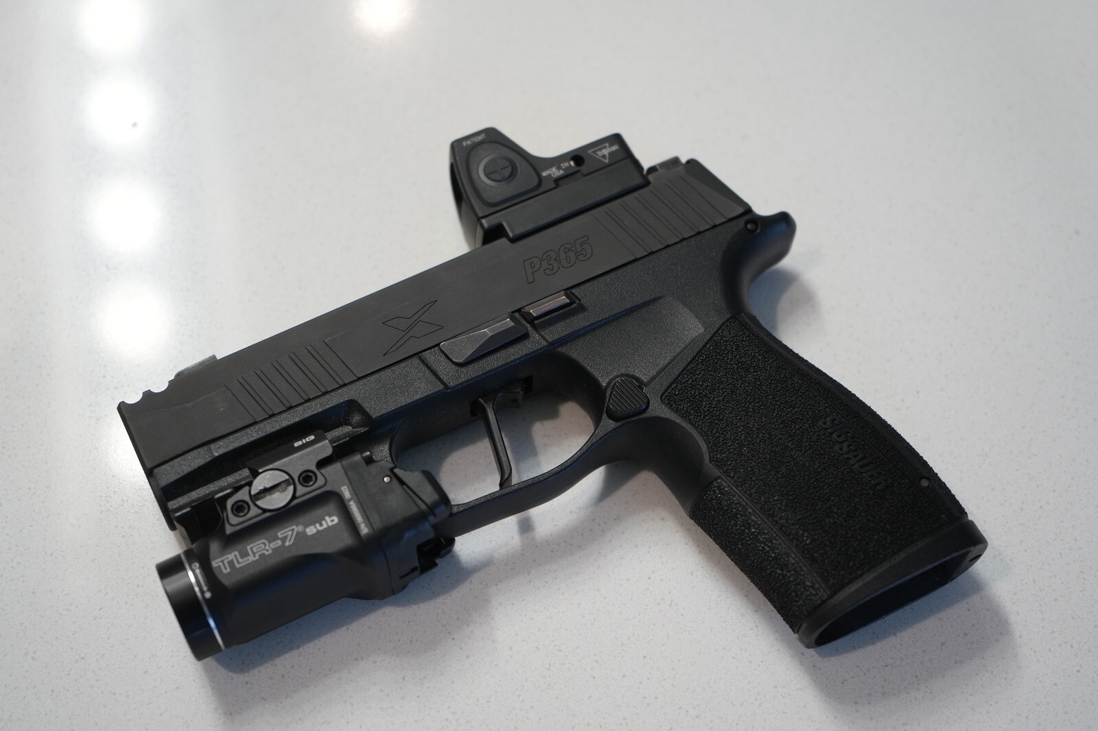 Trijicon RMRcc adapter plate for Sig Sauer P365 X Macro – NMATH