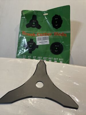 10'' Brush Cutter Blade Trimmer Weed Eater Blade 3T Steel Garden Tool ...