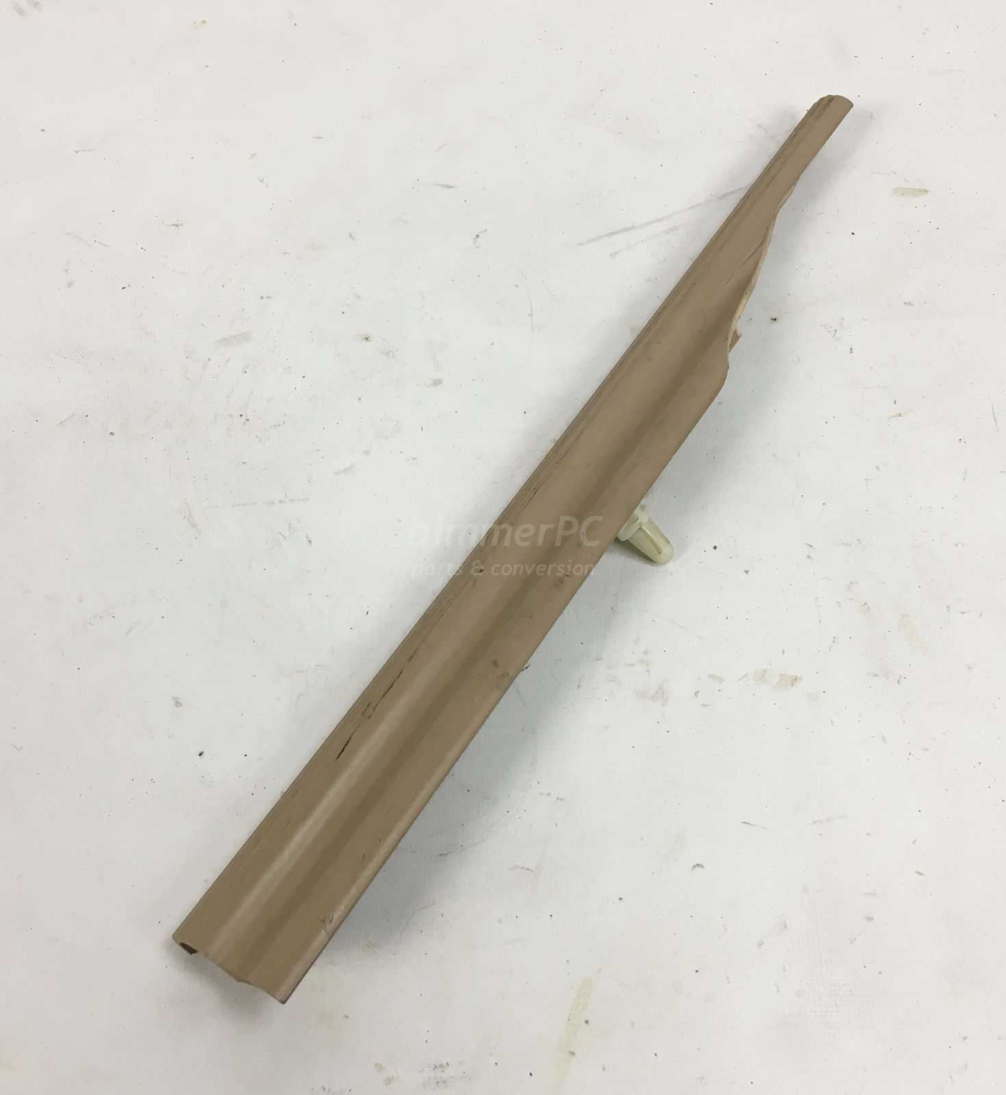BMW E34 5-Series Natural Tan Right Rear Door Sill Entry Edge Trim 1989 ...
