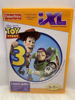 New Fisher-Price iXL Learning System Software Toy Story 3 | eBay