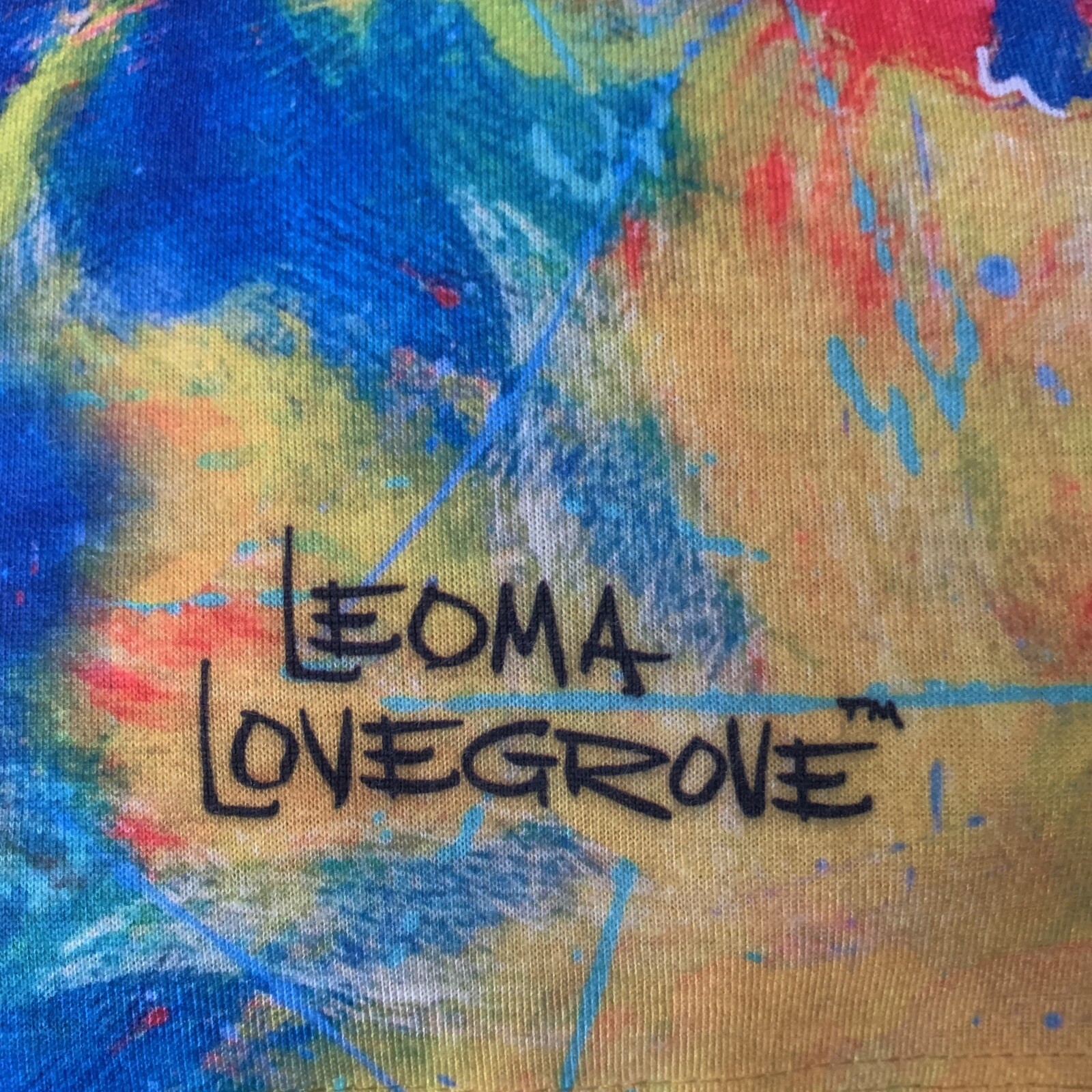 Leoma Lovegrove Art To Wear Shirt Women Size Small Fl… - Gem