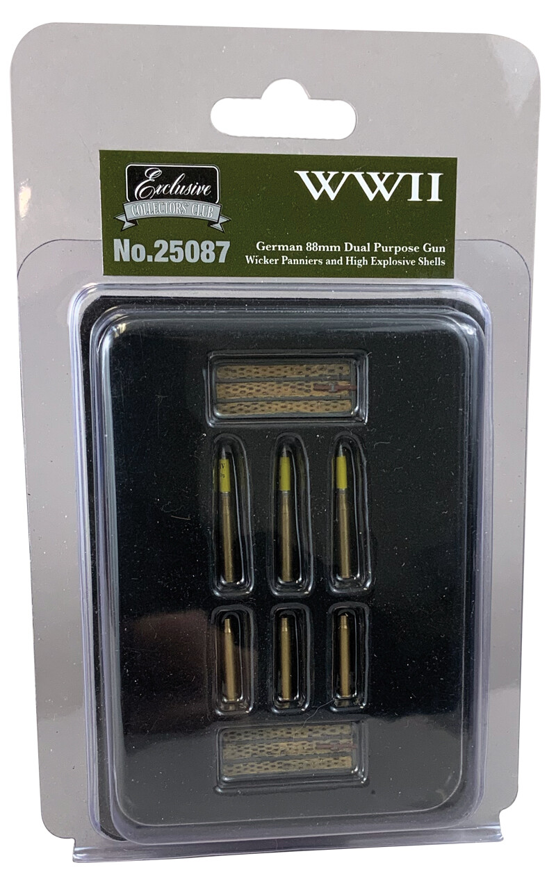 BRITAINS WORLD WAR 2 GERMAN 25087 GERMAN 88MM WICKER PANNIERS AND HIGH ...