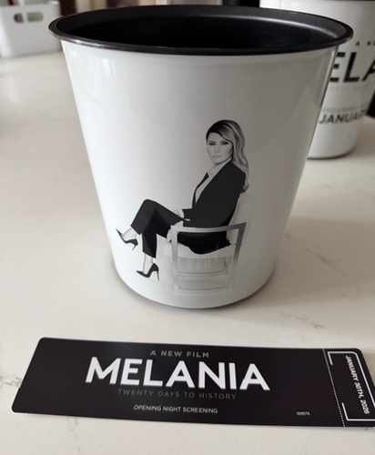 Melania Trump 2026 Regal Limited Edition Popcorn Bucket And Bookmark ...