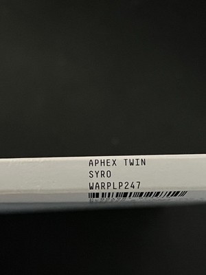 APHEX TWIN - SYRO 3xLP 2014 Warp Records | eBay