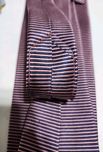Vintage Sulka Rep Striped Tie Blue Pink 100% Silk | eBay