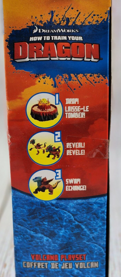 Walmart Exclusive HOW TO TRAIN YOUR DRAGON Volcano Playset NEW IN BOX ...