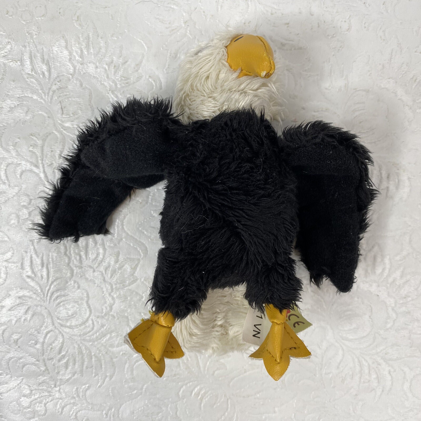 Lot 3 Folkmanis Finger Puppets Mini Raccoon, Lop Ear Rabbit, Mini Eagle ...