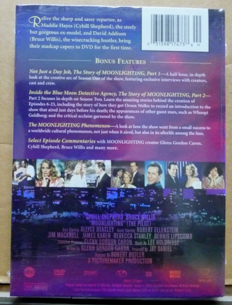 Moonlighting - Seasons 1 & 2 (DVD, 2005) for sale online | eBay