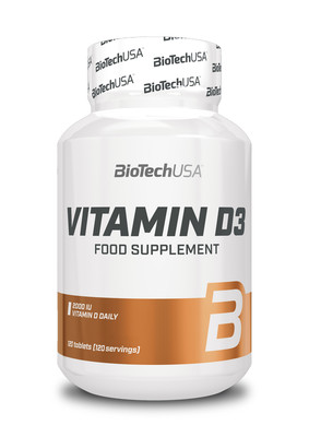 BioTech USA Vitamin D3 120 Comprimés | eBay