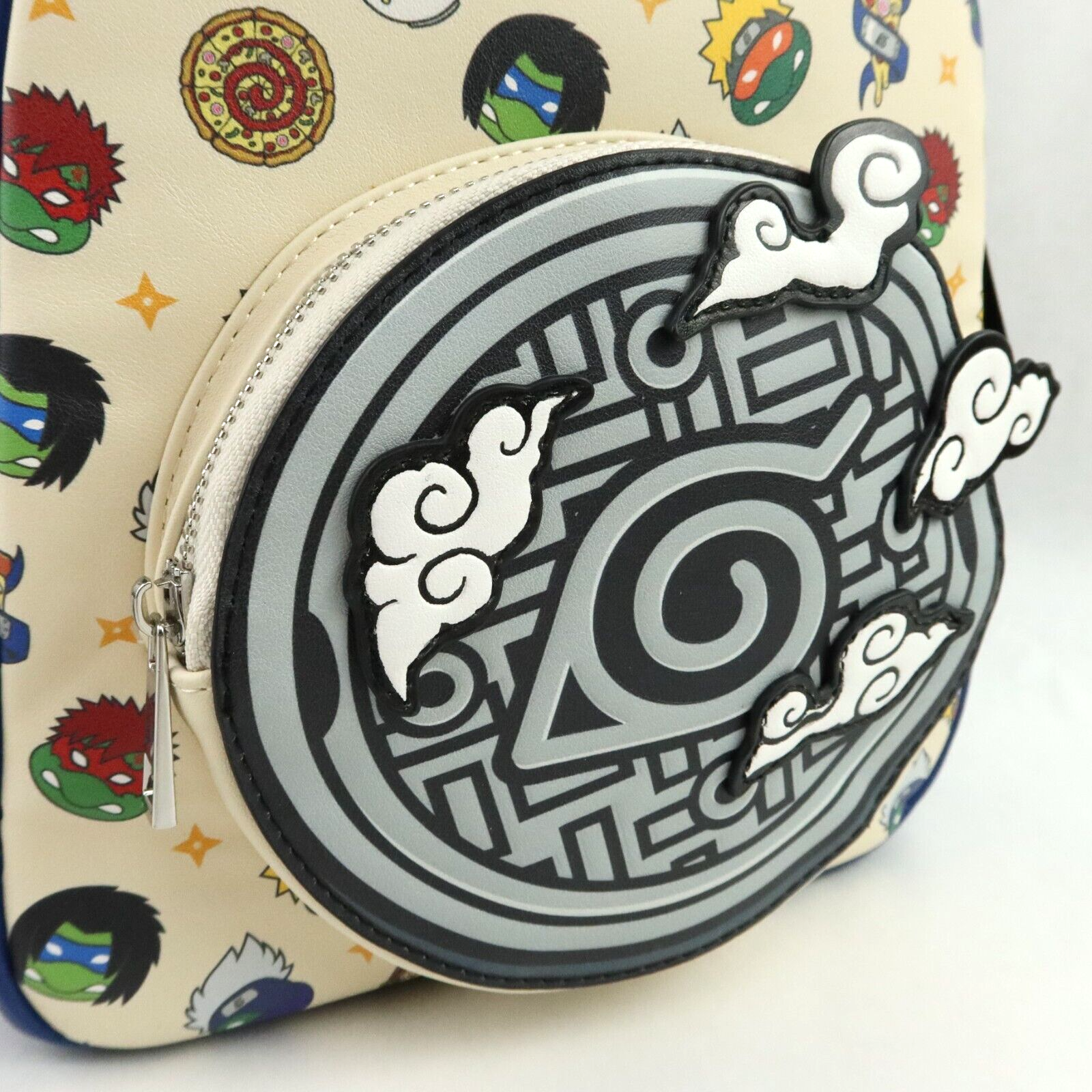 Naruto x Teenage Mutant Ninja Turtles Mini Backpack Shinobi Hidden Leaf ...