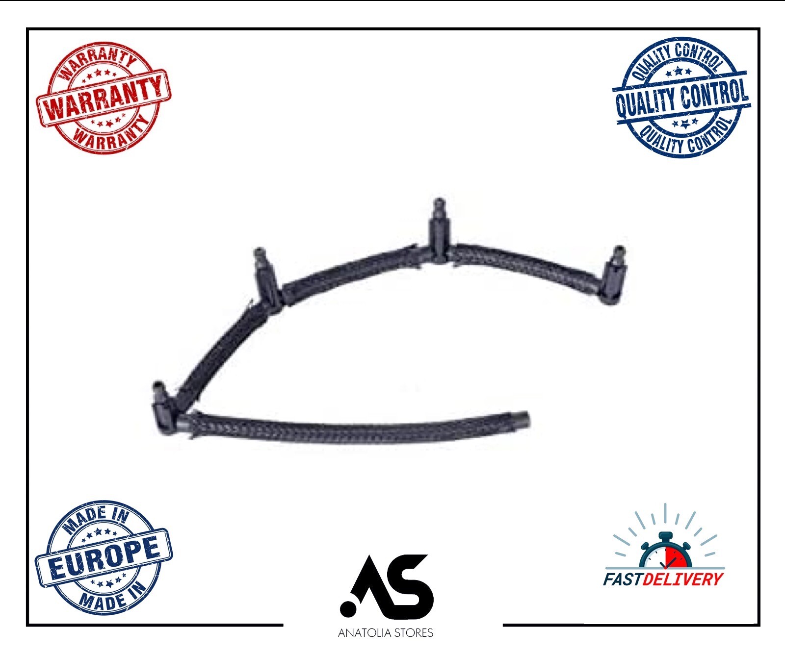 Leak Off Fuel Pipe For Peugeot 206 207 308 407 Citroen C2 C3 C4 C5 1.6 ...