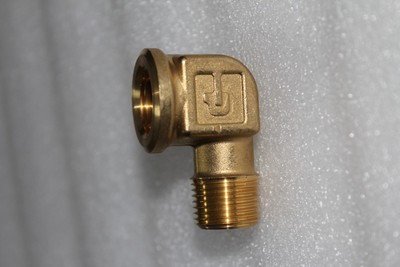 BOX OF Parker 1202P-6-6 Street Elbow 90 Deg 3/8 Female X 3/8 Male Brass ...