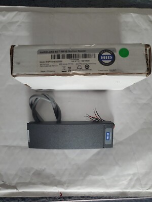 HID Multiclass Card Reader (RP15) Mullion mount - gray cover. | eBay