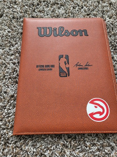 New Wilson Official Game Ball Composite Leather Folder Basketball | eBay