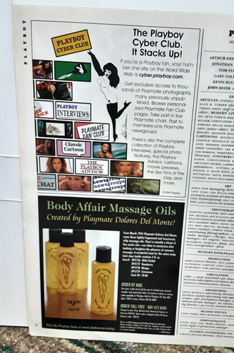 1998 Cyber Club and Body Affair Oils Original print ad vintage 90s ...