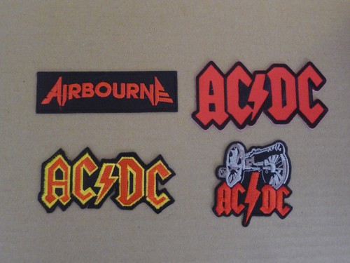 AC/DC memorabilia LOT band PATCH heavy metal AIRBOURNE hard rock ACDC patches | eBay