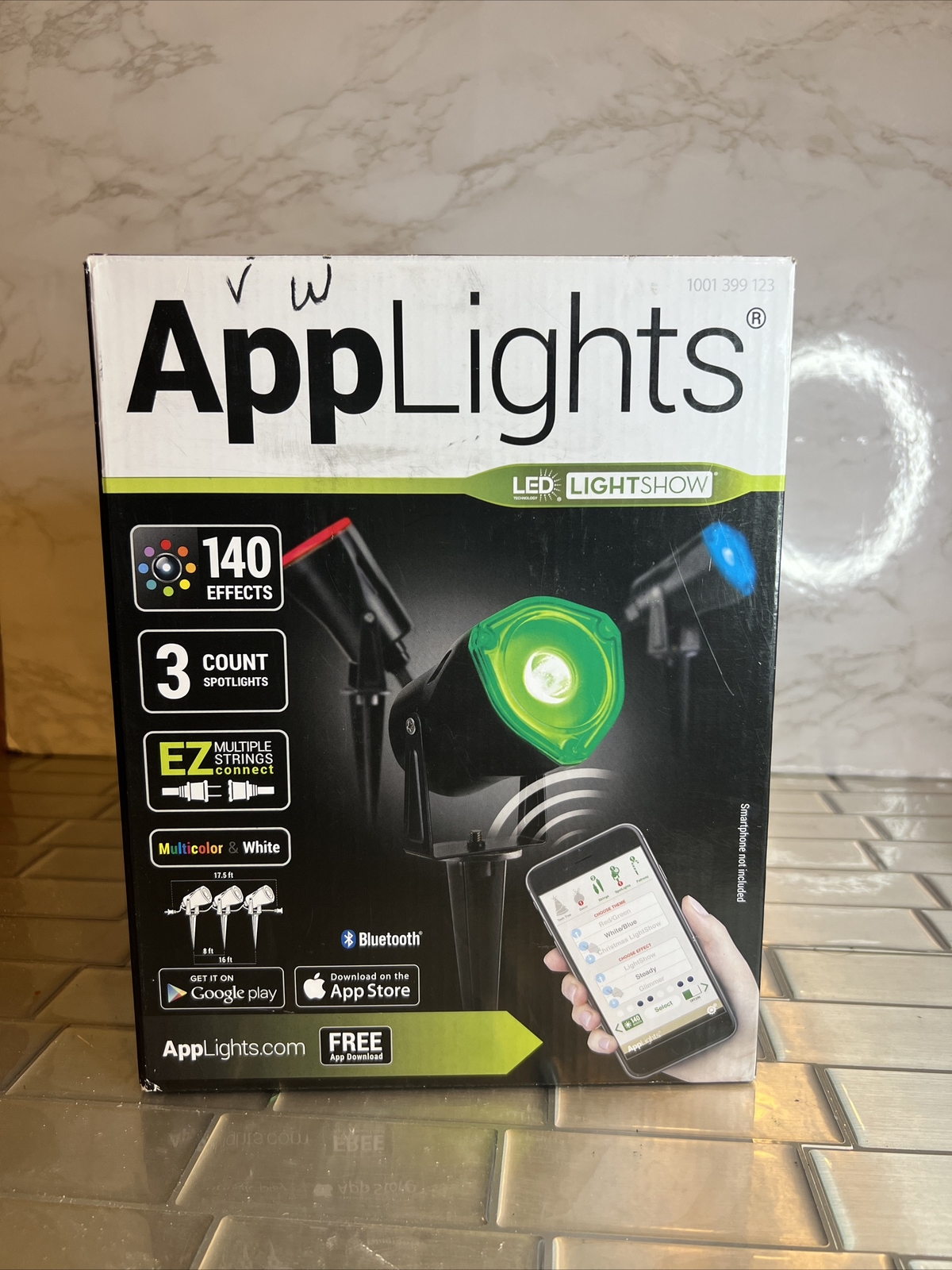 Applights+LED+3+Count+Spotlights+Pathway+Decoration+Christmas+Light for ...