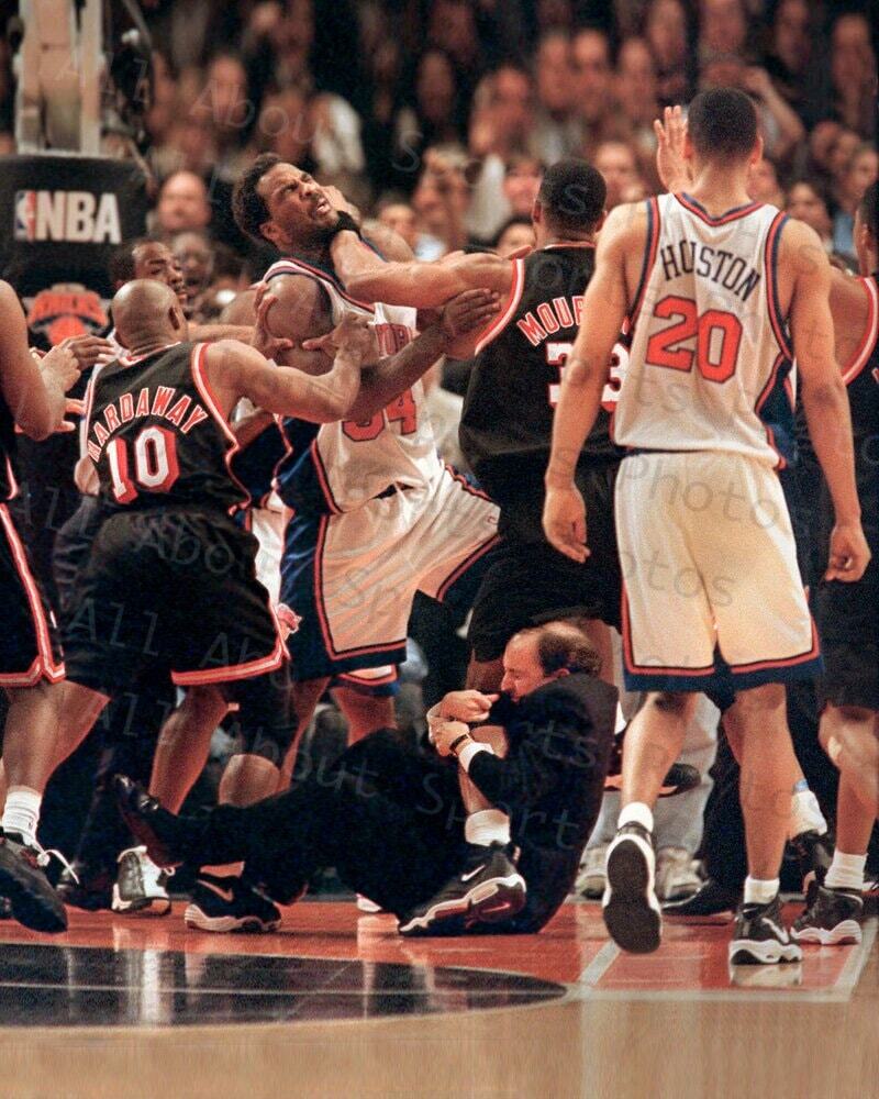 Jeff Van Gundy Goes For a Ride. Knicks Heat Alonzo Mourning Photo Print ...