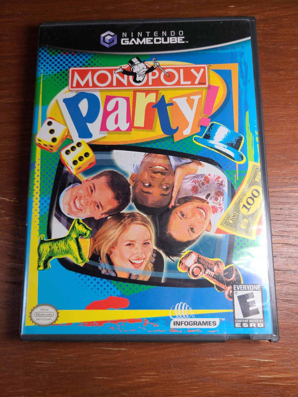 Monopoly Party (Nintendo GameCube, 2002) Complete w/ Manual CIB Black ...