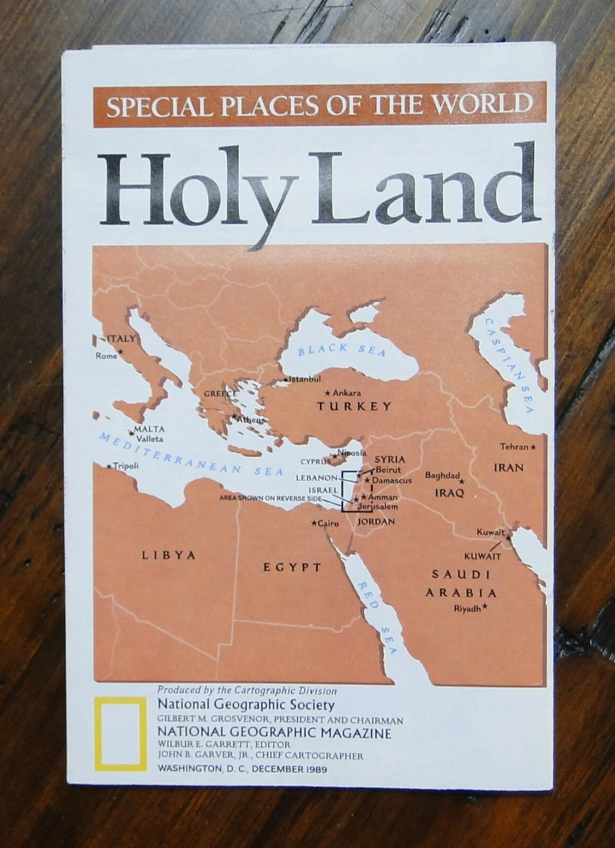 Holy Land World Map