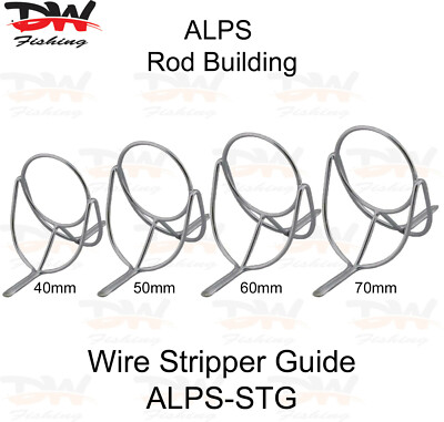 ALPS Rod Guide-Stainless Steel Wire Stripper Guide-Wire Frame Surf Rod ...