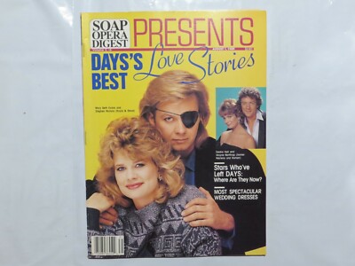 Soap Opera Digest Magazine Days Best Love Stories August 1, 1989 AW | eBay